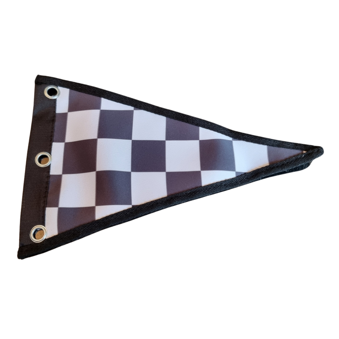 Pennant Flag Chequered for MOD Scooter Aerial/Antenna – Spicy Scooters