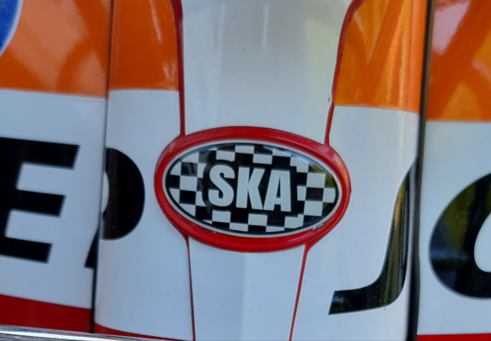 SKA Oval Front Emblem for Royal Alloy/Scomadi – Spicy Scooters